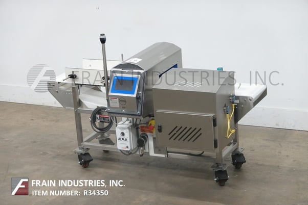Loma #IQ4, automatic conveyor through metal detector, 11-3/4" wide x 70 ...