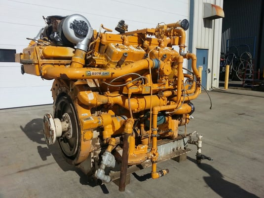 415 HP @ 1200 RPM, Caterpillar #G379, Natural gas engine For Sale ...
