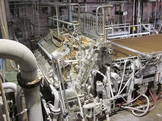 Holder Pamac, 110" air pad headbox, Stainless Steel wetted parts, (2 ...