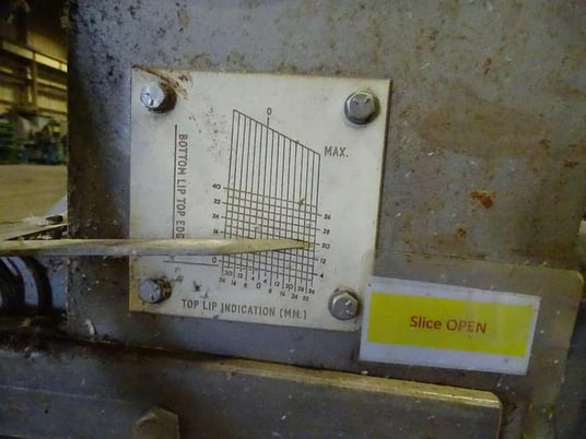 Holder Pamac, 110" air pad headbox, Stainless Steel wetted parts, (2 ...