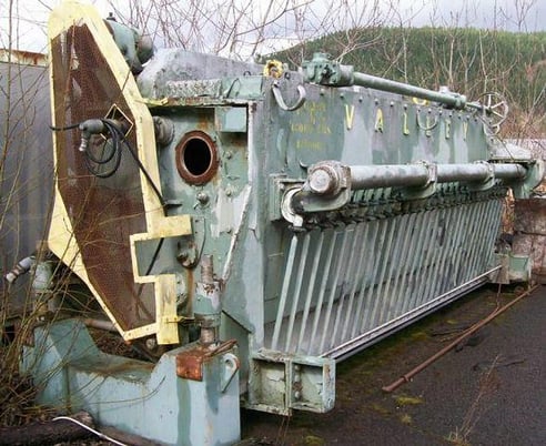 Valley, Stainless Steel pressurized headbox, 115", 2 rectifier rolls ...