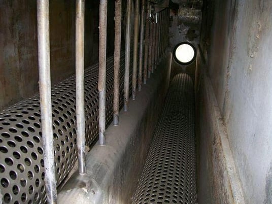 Valley, Stainless Steel pressurized headbox, 115", 2 rectifier rolls ...