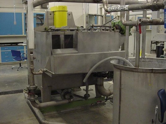Voith, 1500 litre pilot flotation deinking cell, 316 Stainless Steel ...