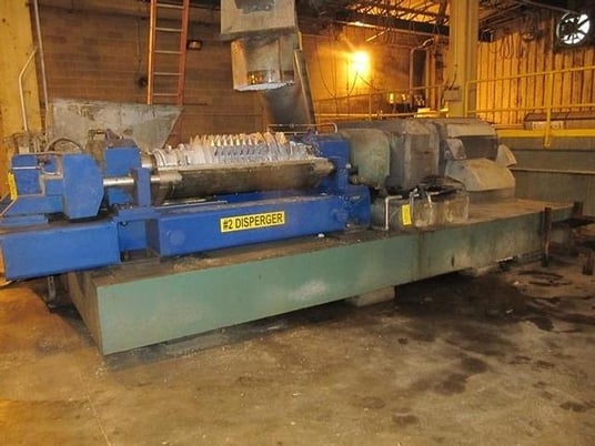 Ahlstrom Kamyr #MDR2000H, kneader disperger, 150 HP for Sale | Surplus ...