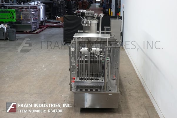 Holmatic #PR4, automatic, 4-up, cup filler, die cutter, heat sealer ...