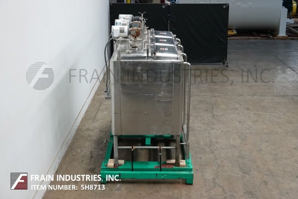 500 gallon 3 Chamber, 304 Stainless Steel flavor tank, each chamber is ...