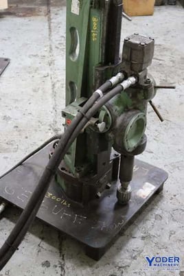 Lamina #H15010P, portable magnetic drill head, 18" stroke of head, #5MT ...