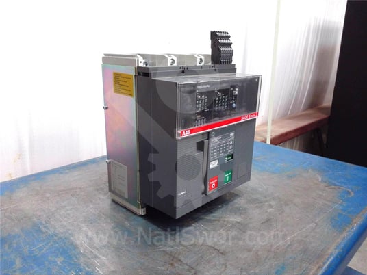 1600 Amps ABB Sace Emax2 E1.2n Eo/bi 240 Volts AC Control, Ekip Dip Li ...