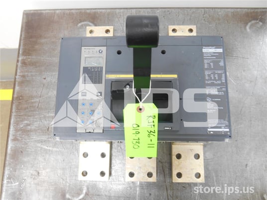 Square D Rjf Powerpact R-frame Mccb Micrologic 6.0 Amps Lsig, 120v Trip ...