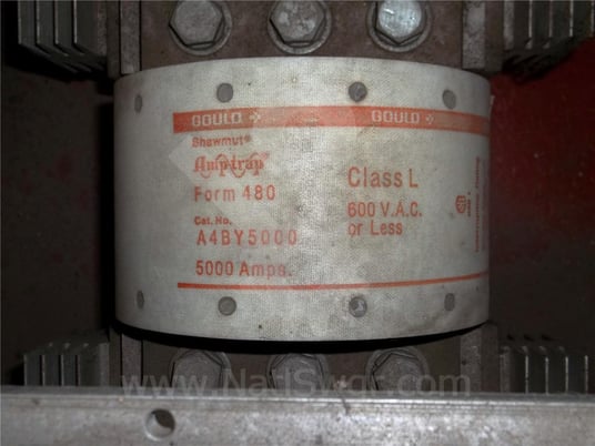 5000 Amps Shawmut Current Limiting Fuse Class L for Sale | Surplus Record