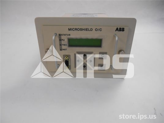 ABB 50/51 Microshield O/c Three Phase Over Current Relay 60-150vdc, 1.5 ...