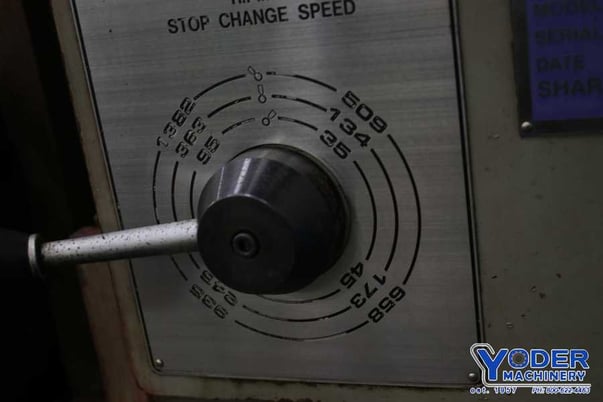 Sharp #UH3, horizontal mill, 12" x63" table, AcuRite 3-Axis digital ...