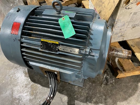 75 HP 1780 RPM Baldor, Frame 365TC 230/460 Volts for Sale | Surplus Record