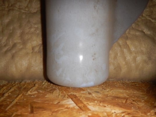 3000 gallon Reglassed fin baffle w/threaded end for sensor, 5" diameter ...