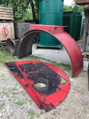 Simpson #2.5G, batch muller, s/n E187129, with dust hood, 75 HP motor ...