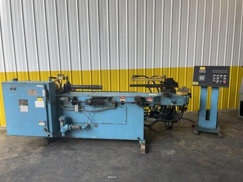 1-1/2" Pines #1, horizontal hydraulic tube bender, hydraulic mandrel ...