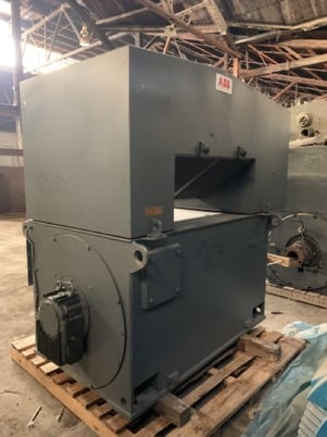 1250 HP 720 RPM ABB, Frame 500L, WPIISB, 4000 Volts for Sale | Surplus ...