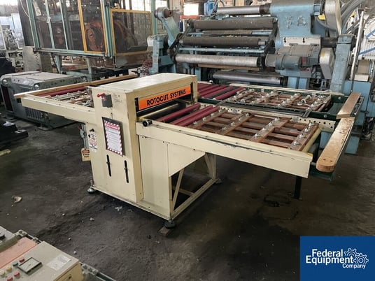 RotoCut, Systems Pass Thru Die Cutter, 30" for Sale | Surplus Record