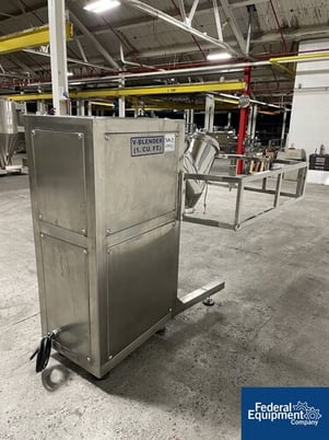 1 cu.ft. Bectochem #GMP, Twin Shell Blender, type ' Y' Blender, 316 ...