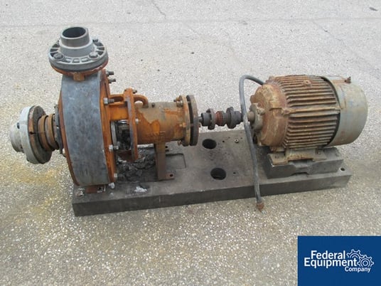 Wanner Engineering, Stan-Cor pump, type A40, 4 X 3 X 12, Kynar contact ...