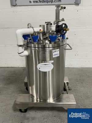 50/65 psi, ITT, Integrated Biosystems Cryovessel, 125 liter, 316L ...