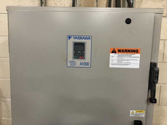 Memco, embosser, 58" W, 60" roll face, 60 HP AC motor, 1782 RPM, 230/ ...