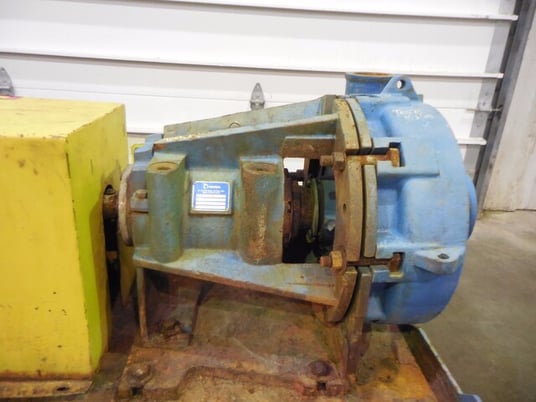 Metso #HM150-LHC-D, 6" x 4" slurry pump, 25 HP motor & frame, 1175 RPM ...