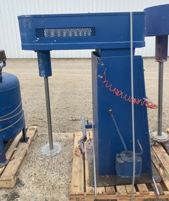Hockmeyer mixer disperser, 10 HP, 1760 RPM, explosion proof motor, 208 ...