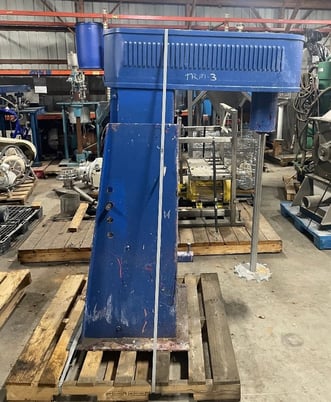 Hockmeyer mixer disperser, 7 HP, 1760 RPM, explosion proof motor, 208 ...