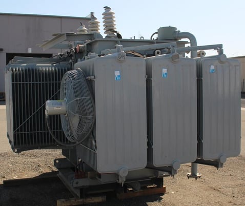 3750/5000 KVA 34500 Primary, 600/346 Secondary, Siemens, oil filled ...