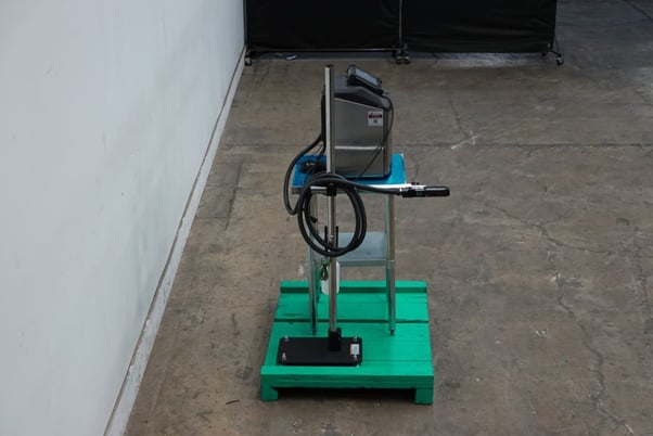 Keyence Corporation Of America #MKG1000PY, yellow, ink jet coder with ...