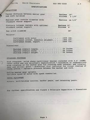 Fellows #24-Redliner, high response recorder, serial #26597 for Sale ...