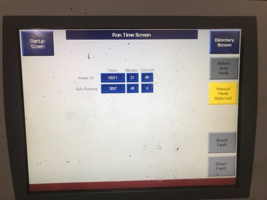 10 Ton x 30" stroke, General Broach #10-30GBTU, vertical table up ...