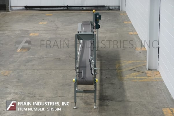 12" wide x 17.4' long, Table top conveyor, push button start / stop, E ...