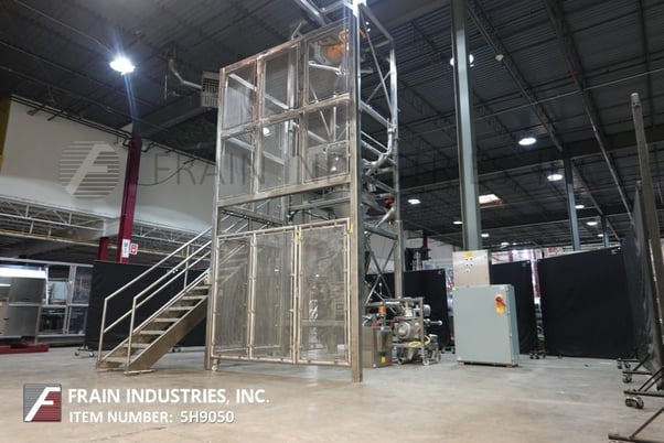 Super Sack Unloading system, Mac Process Equipment, 1 ton capacity, all ...