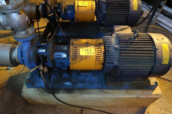 Goulds #3196, Stainless Steel centrifugal pump, 3x4-8G, 50 HP for Sale | Surplus Record