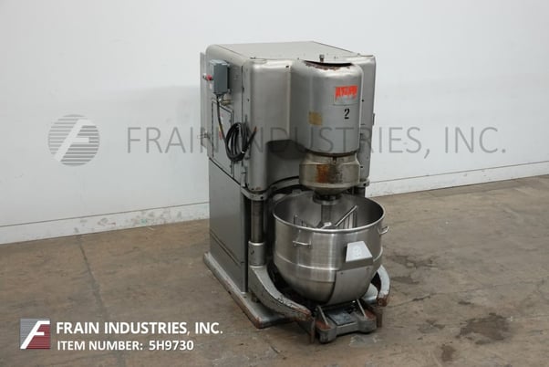 AMF Glen #74-36, dough mixer, with 4-wing beater agitation, 340 qt bowl ...