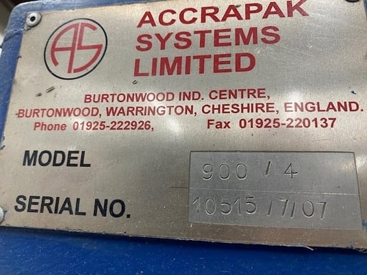 4.5" Accrapak #900-4, strand pelletizer, 2.4 HP, direct drive for Sale ...