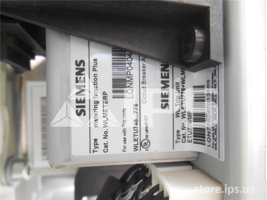 Siemens-Allis, wletu776mp, etu solid state programmer lsig unused ...