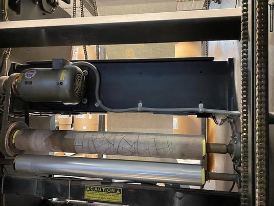 40" Automatic roll splicer, Butler #14050-12, 50" roll diameter, core ...