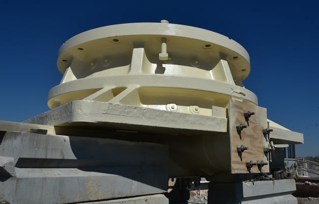 62" x 75" Metso, Superior Gyratory Crusher, MKII Svedala, 800 HP, 9650 ...