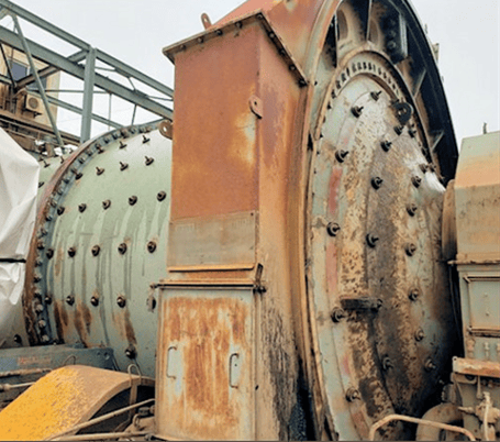 20' x 10' ANI/FLSmidth, SAG Mill with 2,500 HP motor, Enclosed gear ...