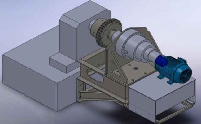 Hydraulic Grinding Mill Inching Drive, 2:1 SF for Sale | Surplus Record