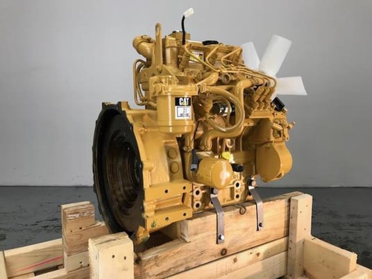 24 HP Caterpillar #C1.5, Engine Assembly, 3 cylinder mech turbo diesel ...