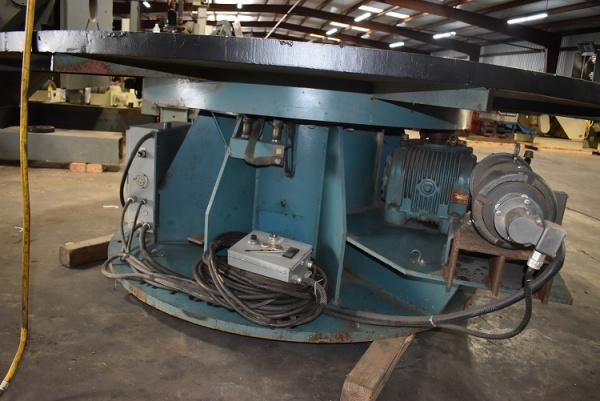 120000 lb. Ransome, turntable, 108" table, variable speed, pendant ...
