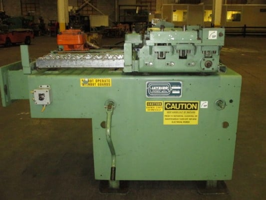 24" x .12" Jaybird #J15-2412, Air feed w/ pull through 5-roll ...