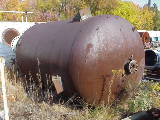 3000 gallon Kickham Boiler Co., High Pressure Reactor Vessel, 500 PSI ...