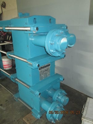212 sq.ft., Tranter, UFX-26-5-HP-75, Superchanger heat exchanger ...