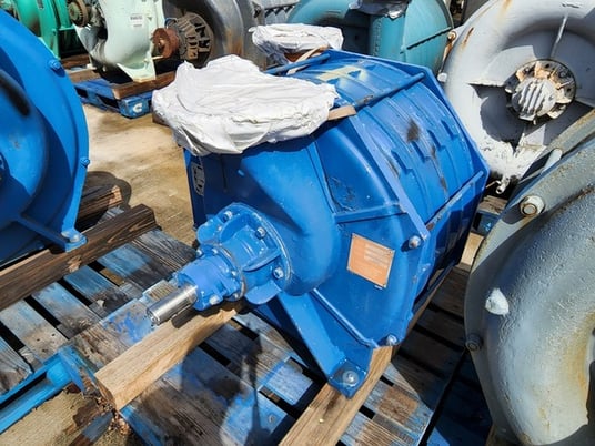 1500 scfm @ 7 psi, Lamson Gardner Denver #850, centrifugal blower, 6 ...