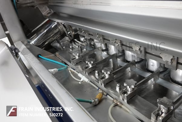 Straw Applicator, Ixapack Global, servo driven, 32" dia dual roll stand ...